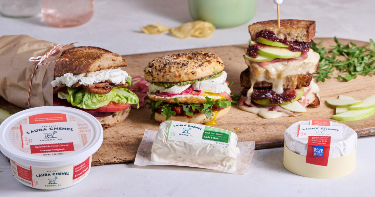 Simply Indulgent Summer Sandwiches | Laura Chenel